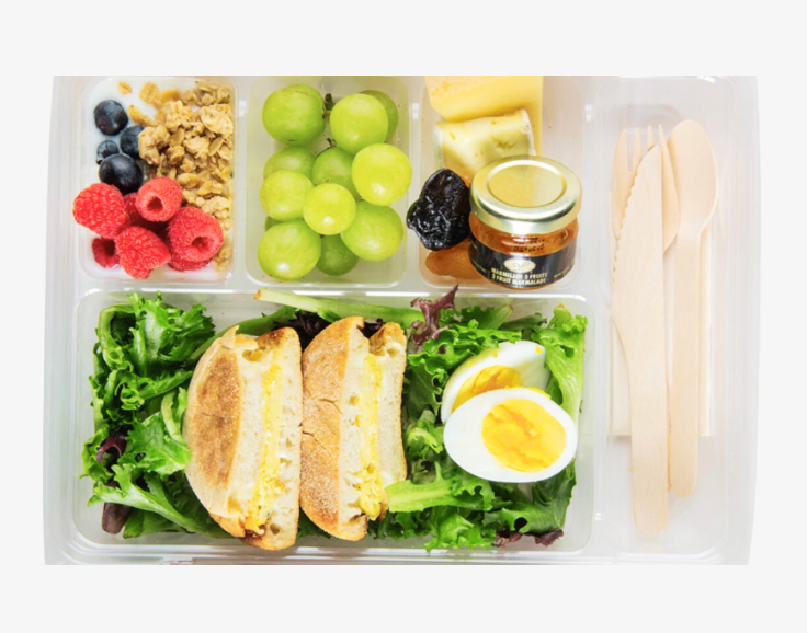 Boîte déjeuner sandwich | Prêt à Table